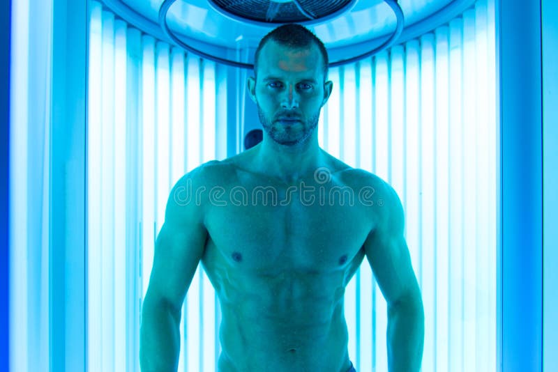 Muscular Man Solarium Beauty Salon Stock Photos - Free & Royalty-Free ...