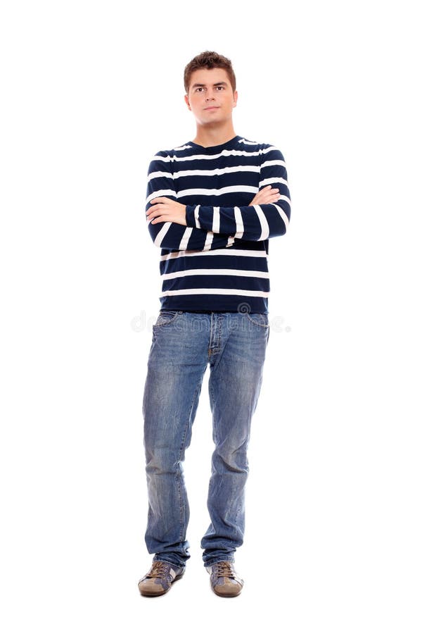 Young Man Standing No Watermark