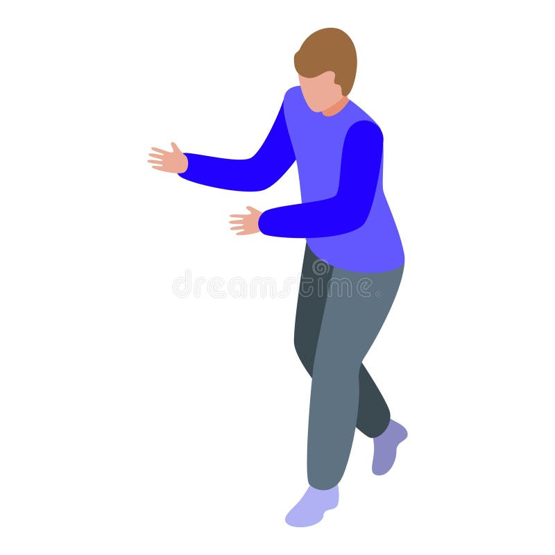 Young Man Explaining Something Using Hand Gestures Stock Illustration ... Young Man Explaining Something Using Hand Gestures Stock Illustration ...