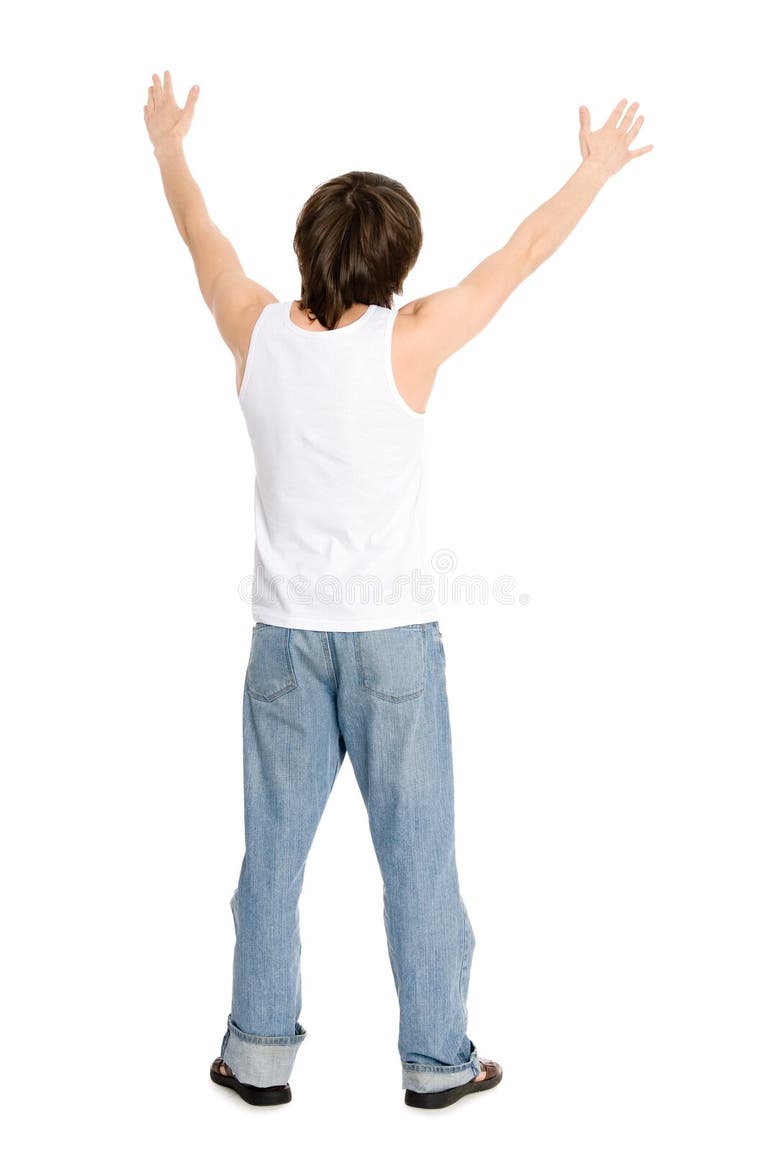28,130 Man Standing Hands Up Stock Photos - Free & Royalty-Free Stock ...