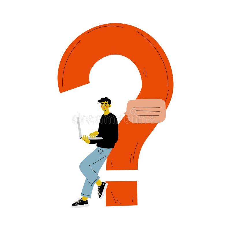 Big Question Big Question Mark Stock Illustrations – 1,742 Big Question ...