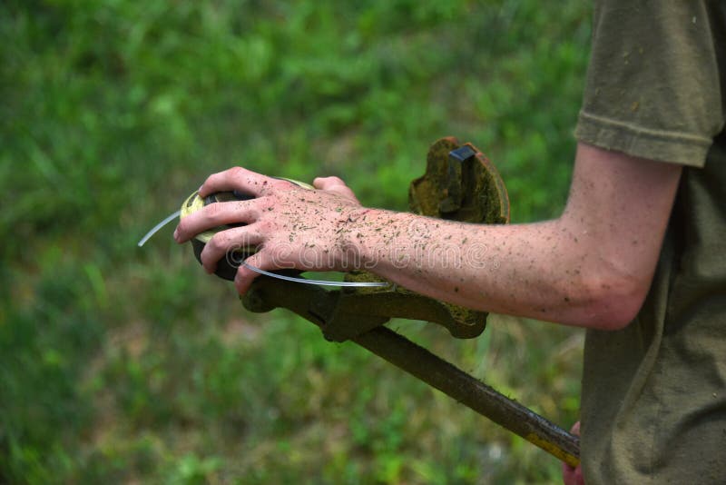 Man Weed Eater Stock Photos - Free & Royalty-Free Stock Photos from ...
