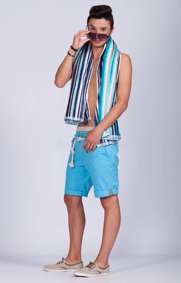 Young man summer stock image. Image of portrait, smile - 45918301