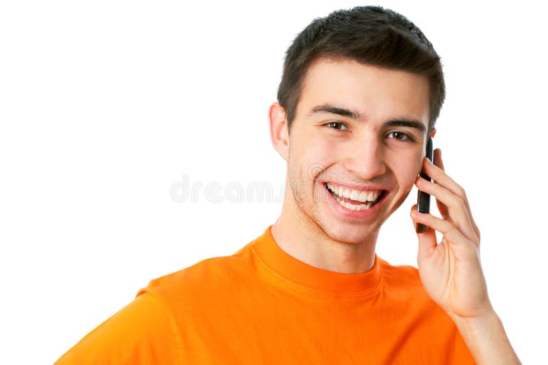 Man Phone Comunicating Phone Stock Photos - Free & Royalty-Free Stock ...