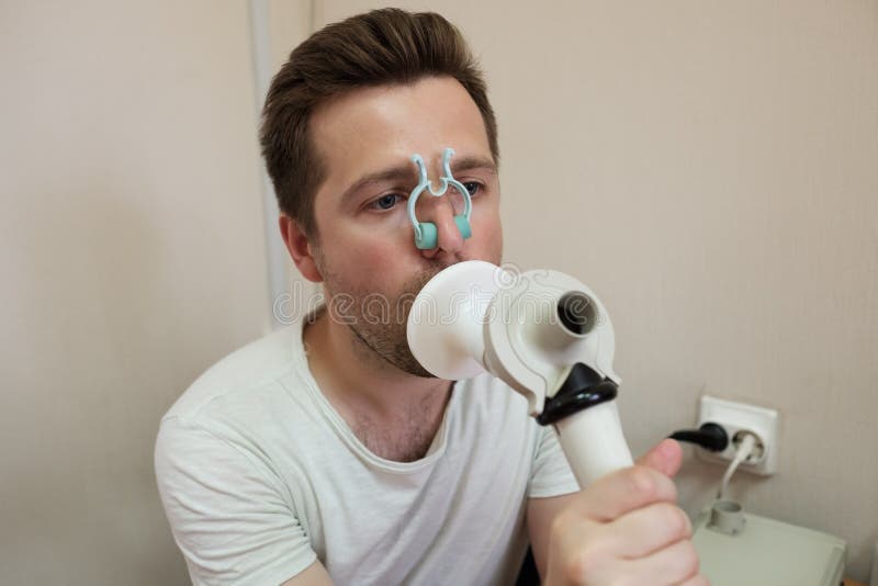 Spirometry Test Adult Stock Photos - Free & Royalty-Free Stock Photos ...