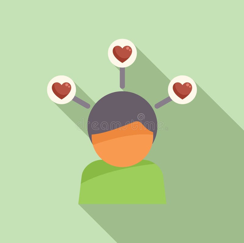 Young Man Thinking about Love, Romance and Relationships Stock Vector ...