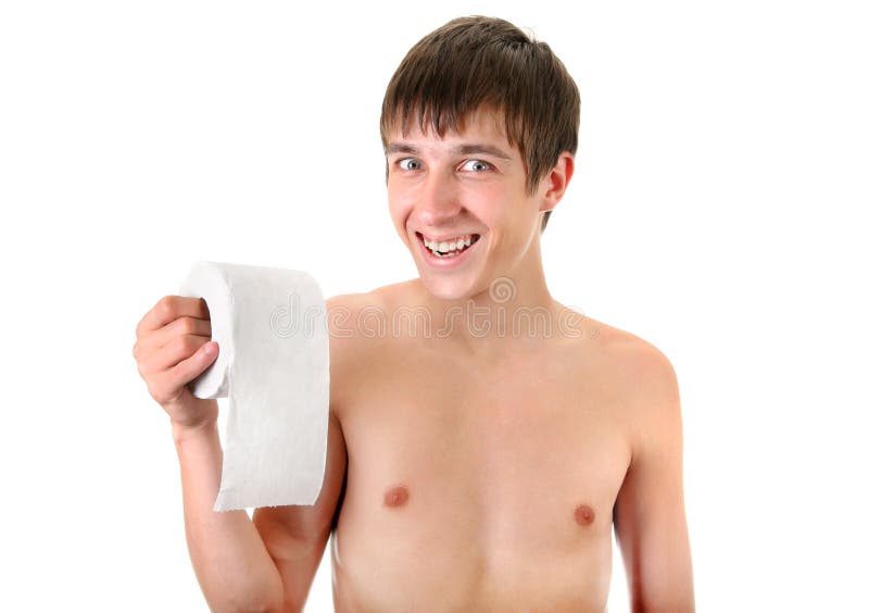 Sad Young Man with a Toilet Paper Stock Photo - Image of male, stress ... Sad Young Man with a Toilet Paper Stock Photo - Image of male, stress ...