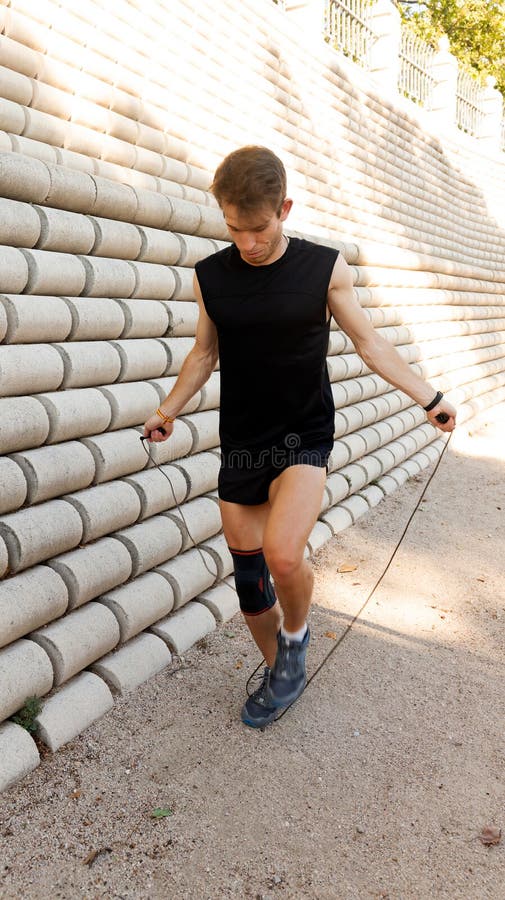 Man Tripping Over Cord in Office, Closeup Stock Photo - Image of adult ...