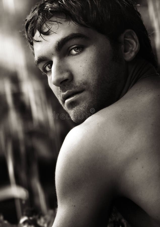 Young Man Turning stock photo. Image of outdoors, person - 7559998