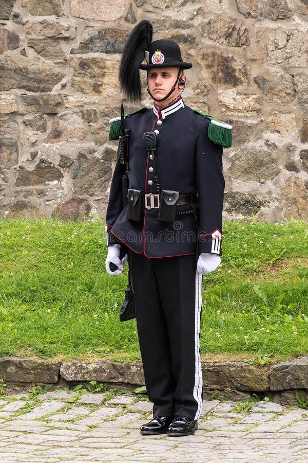 Young Man in Uniform of Royal Guard Standing Editorial Photo - Image of ...