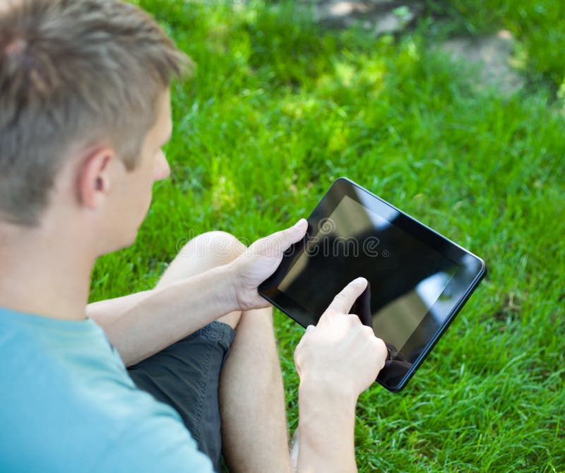 Digital tablet stock image. Image of professional, note - 26897015