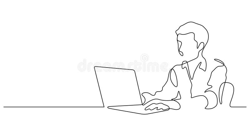 Computer One Line Stock Illustrations – 14,407 Computer One Line Stock ...