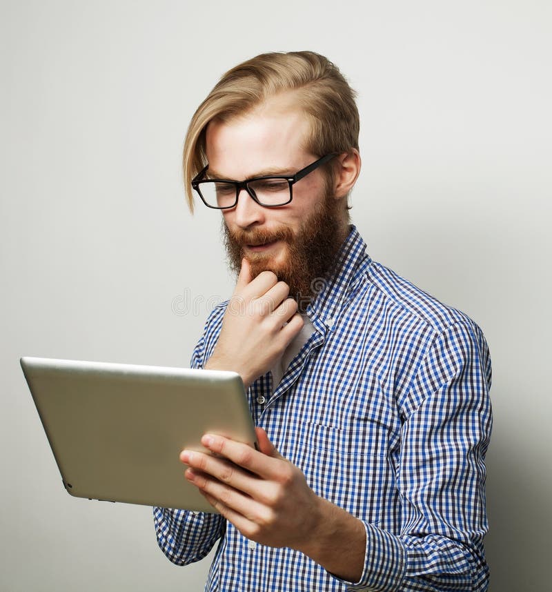 Computer tablet stock photo. Image of isolated, artist - 890634