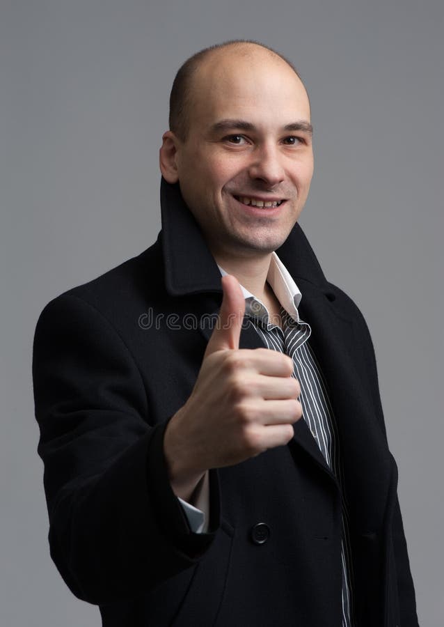 Young man wearing overcoat stock photo. Image of dress - 38305700
