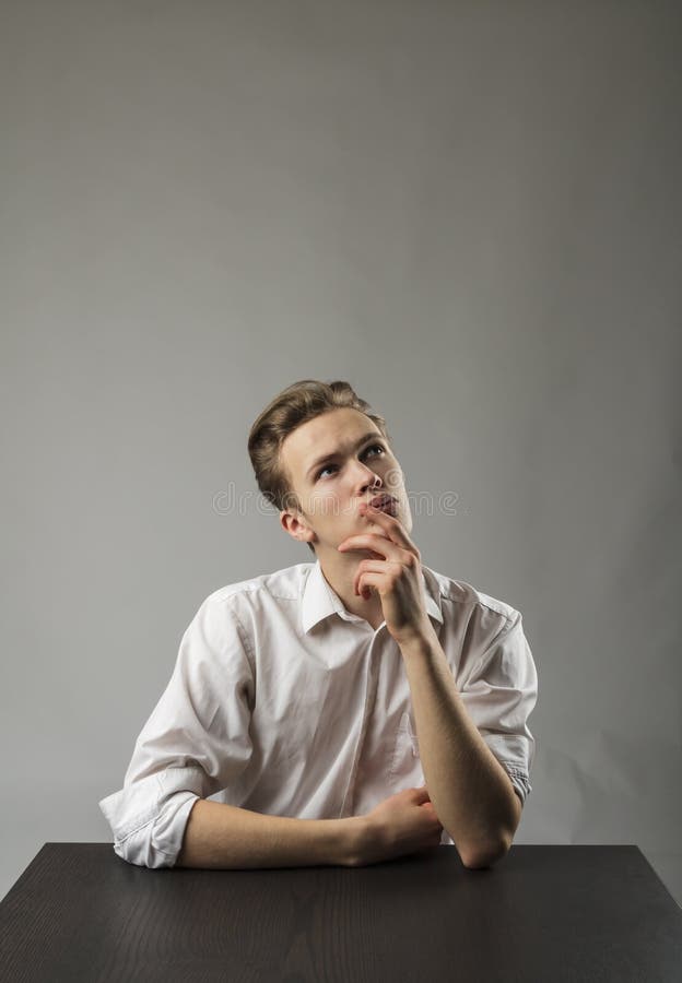 Hesitation stock photo. Image of draw, reasoning, beautiful - 30234228