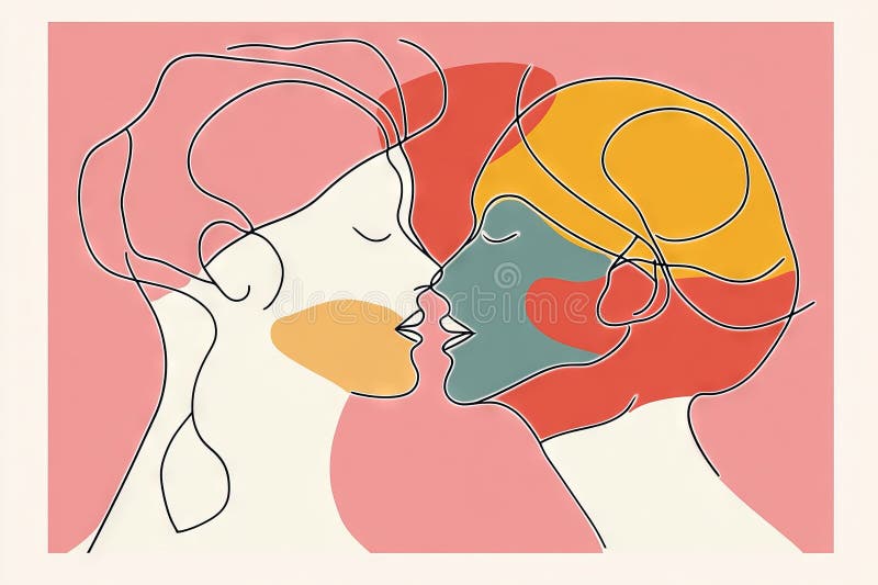 446 Young Man Woman Facing Each Other Stock Photos - Free & Royalty-Free Stock Photos from ...