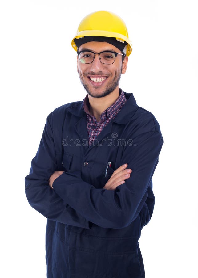 Young man stock image. Image of construction, isolated - 89910229