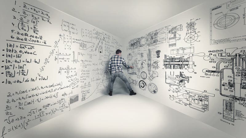 Math Formulas Walls Staircase Stock Photos - Free & Royalty-Free Stock ...