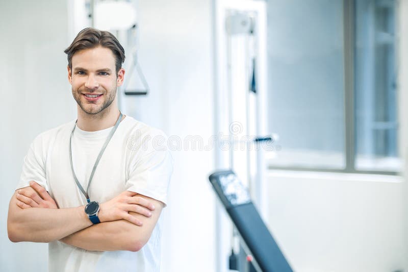 Young Man Looking Confident and Determined Stock Photo - Image of ...