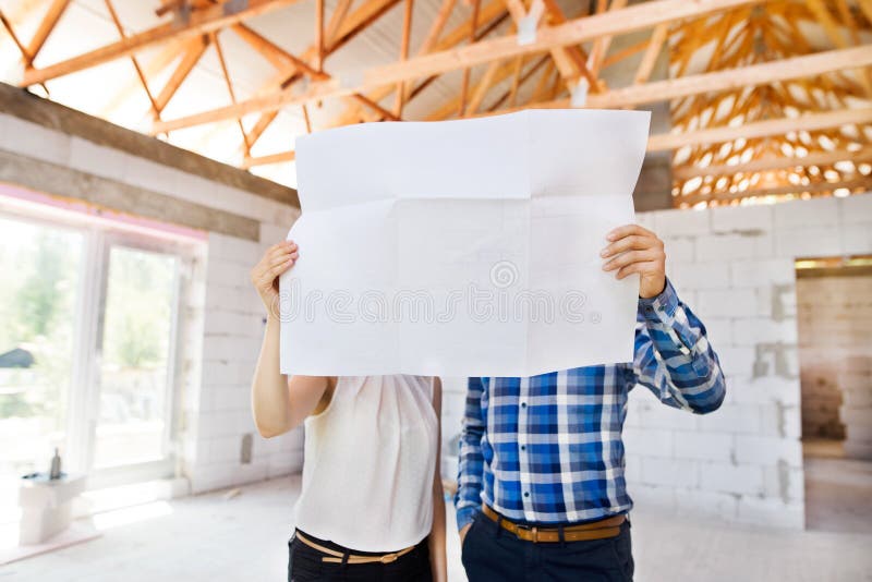 Architects and Civil Engineer at the Construction Site. Stock Photo ...
