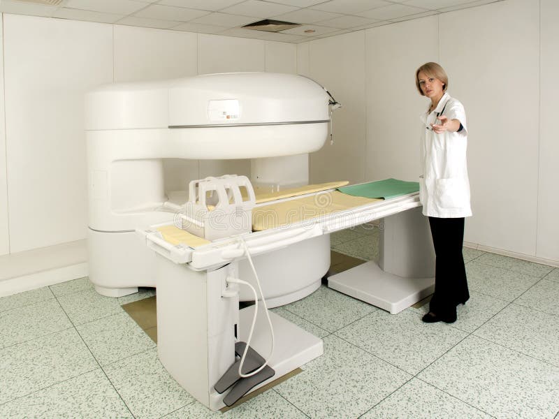 Radiologist in Control Room Stock Image - Image of computer, doctor ...