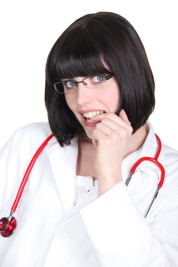 Young medical assistant stock photo. Image of clinic - 31530582