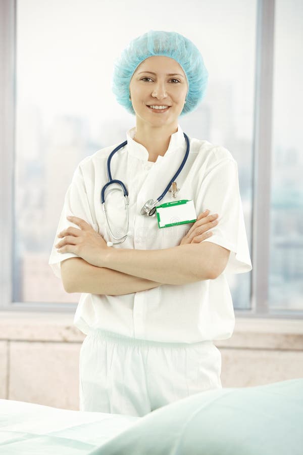 Young Medical Doctor in Office Stock Image - Image of adult, american ...