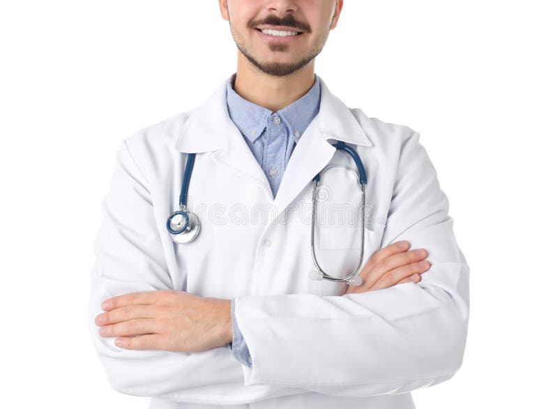 Young Medical Student in Uniform Stock Image - Image of internship ...