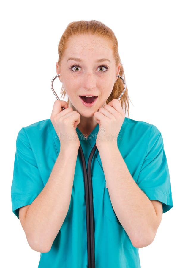 Young medical trainee stock photo. Image of expertise - 39886754