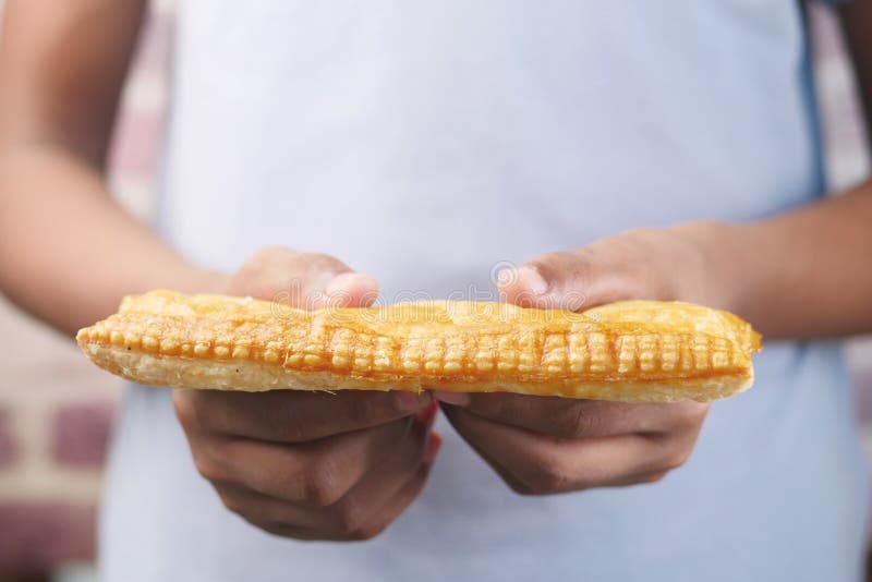 Young Men Eating Apple Pie . Stock Photo - Image of dessert, fork ...