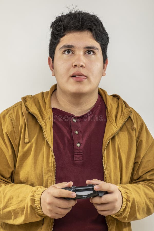 Young Men Facial Expressions Stock Photo - Image of shoot, mental ...
