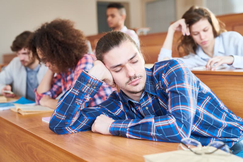 Sleep at lesson stock image. Image of class, classroom - 118092087