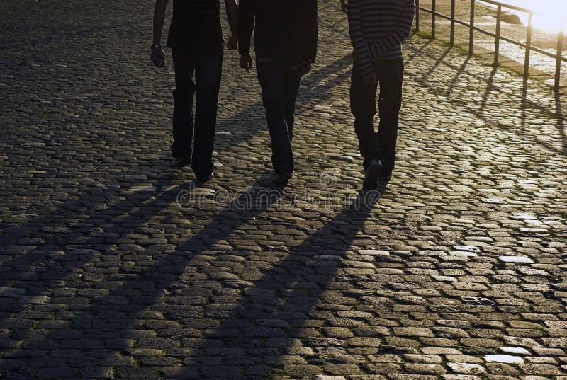 Young men walking stock photo. Image of recreation, person - 7176512