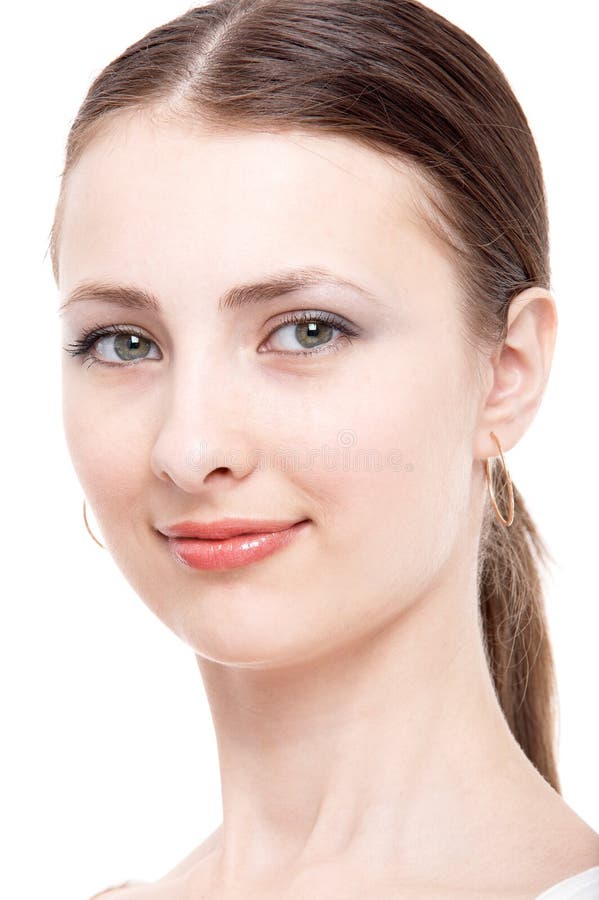 Young model stock photo. Image of close, woman, glamour - 7617156