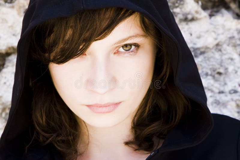 Young model with cap stock photo. Image of attitude, passions - 6362794