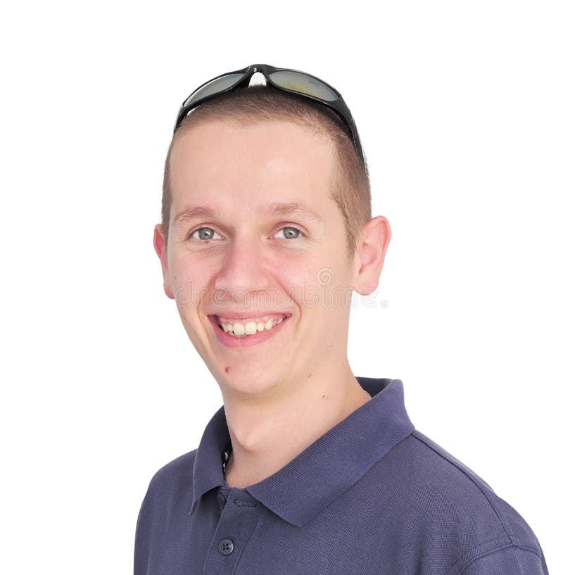 Young modern man stock image. Image of look, shot, face - 20581729