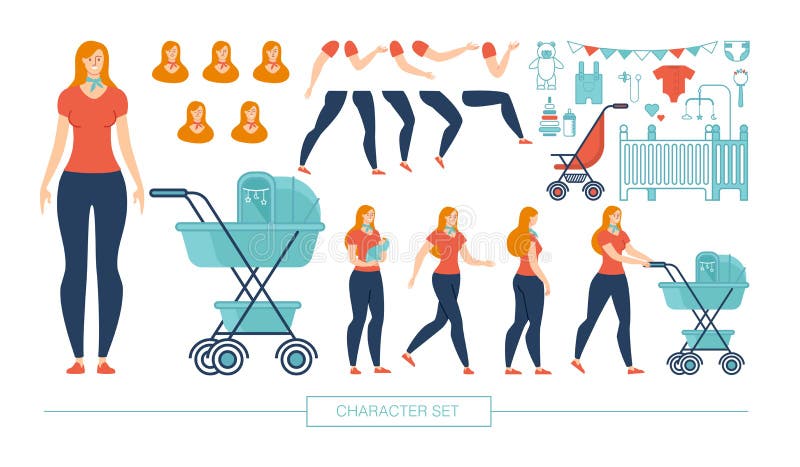 Mum Poses Stock Illustrations – 104 Mum Poses Stock Illustrations ...