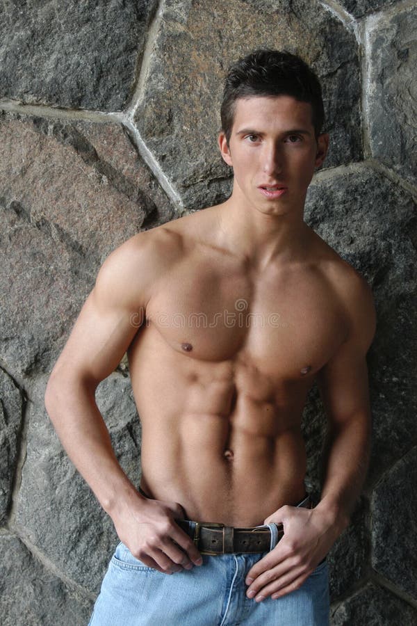 Young muscular man stock photo. Image of adult, lifestyle - 45648550