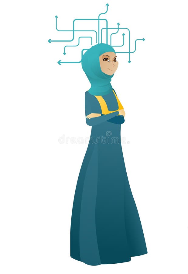 Muslim Thinking Stock Illustrations – 463 Muslim Thinking Stock ...
