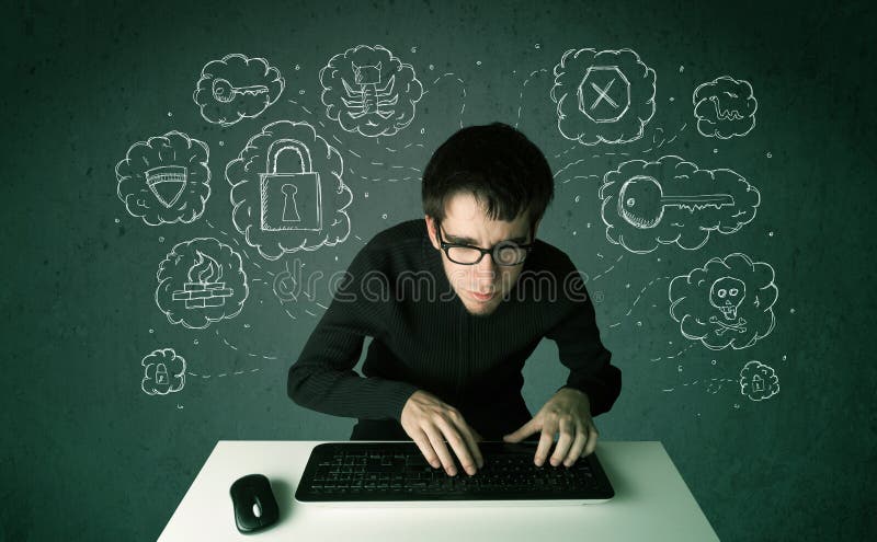 Young Geek Hacker Stealing Password Stock Illustrations – 2 Young Geek ... Young Geek Hacker Stealing Password Stock Illustrations – 2 Young Geek ...