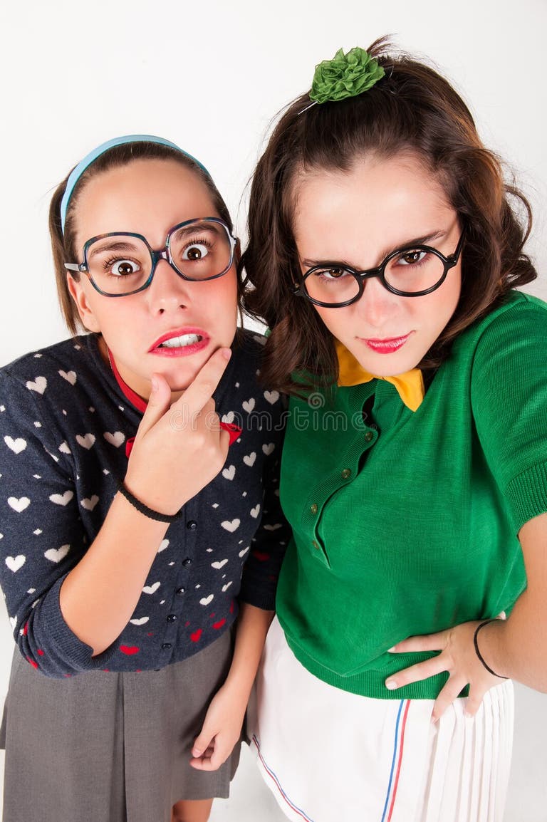Young Nerdy Girls Stock Photos - Free & Royalty-Free Stock Photos from ...