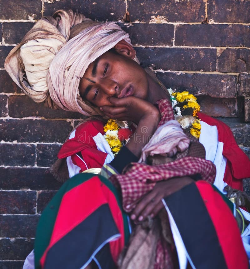 Young nevaris priest editorial image. Image of guru, asia - 19958925