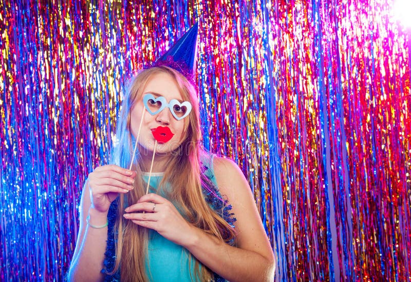 Two Young Club Style Beautiful Girls Stock Photo - Image of body ...