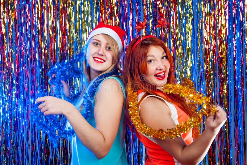 Young nice girls have fun stock image. Image of cocktail - 63376239