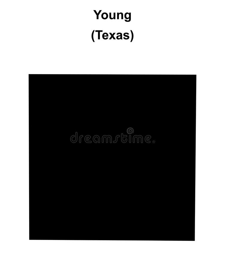 Young outline map stock vector. Illustration of vector - 361795179