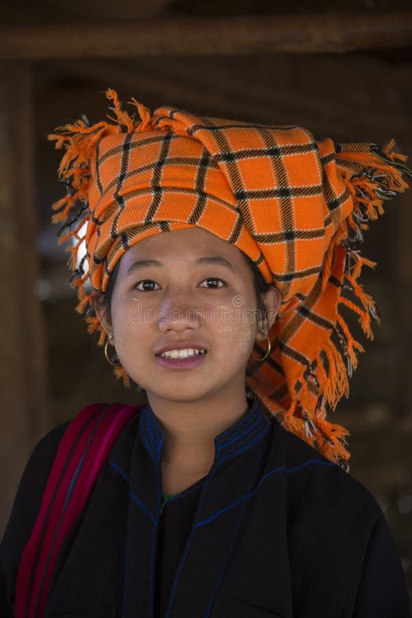Young PaO Woman - Shan State - Myanmar (Burma) Editorial Stock Photo ...