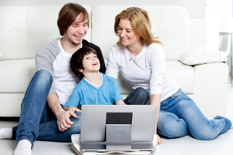 Young Parents with Children Stock Photo - Image of happy, playing: 40516836