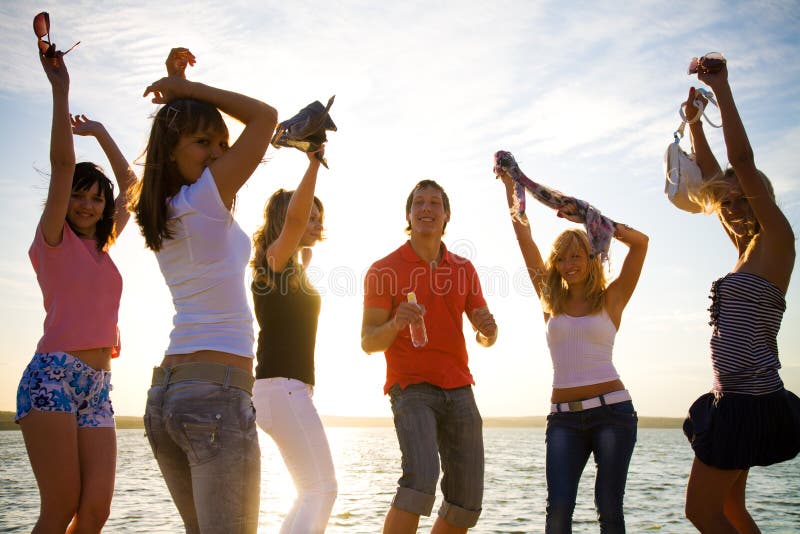 Dance party stock image. Image of champagne, friendship - 18247961