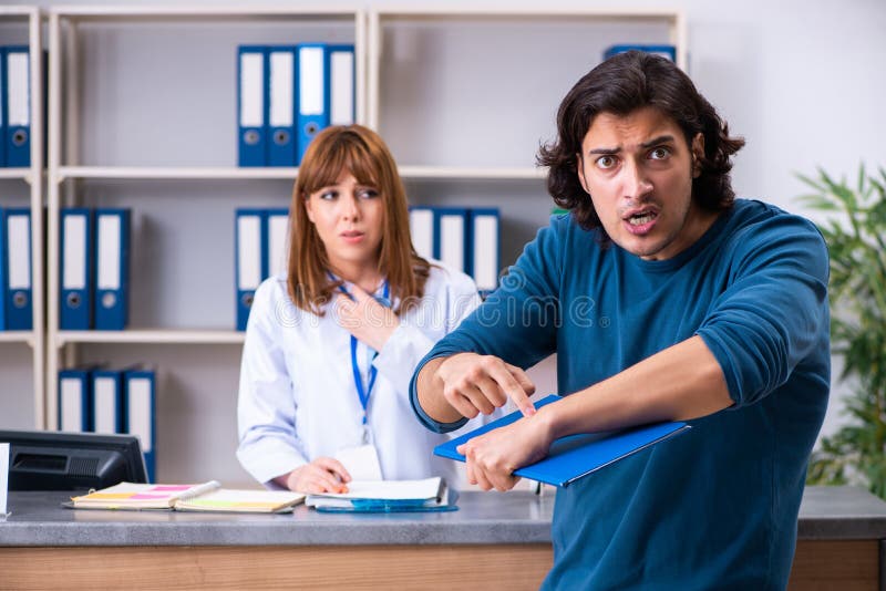 278 Angry Patient Reception Stock Photos - Free & Royalty-Free Stock ...