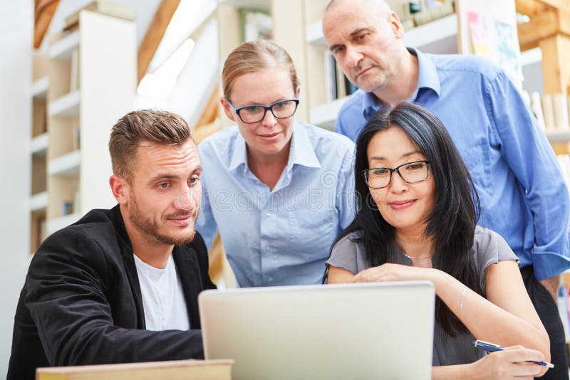 Developer Team Discussing Game Art Stock Photo - Image of working ...